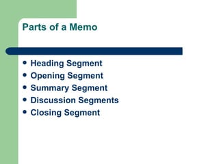 13 Memo Sod | PPT