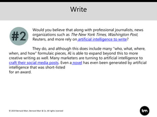 13 Mind-Blowing Things Artificial Intelligence Can Already Do Today | PPTX