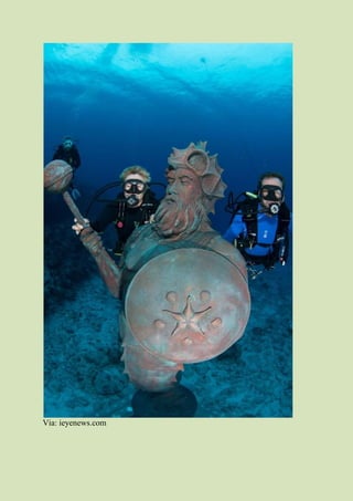 13 mysterious statues you can only see underwater converted | PDF
