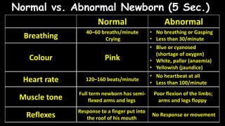 neonatal resuscitation and care | PPTX