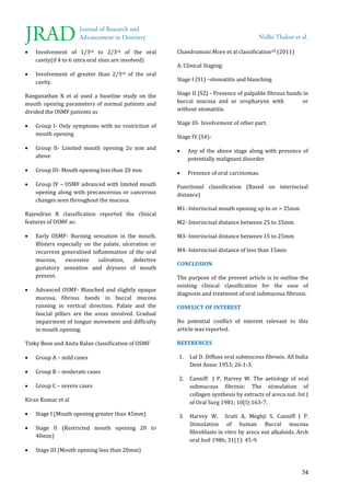 osmf classification,Review Article | PDF