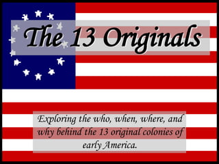 13 Original Colonies.ppt