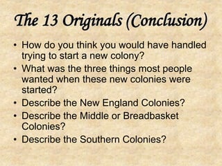 13 Original Colonies.ppt