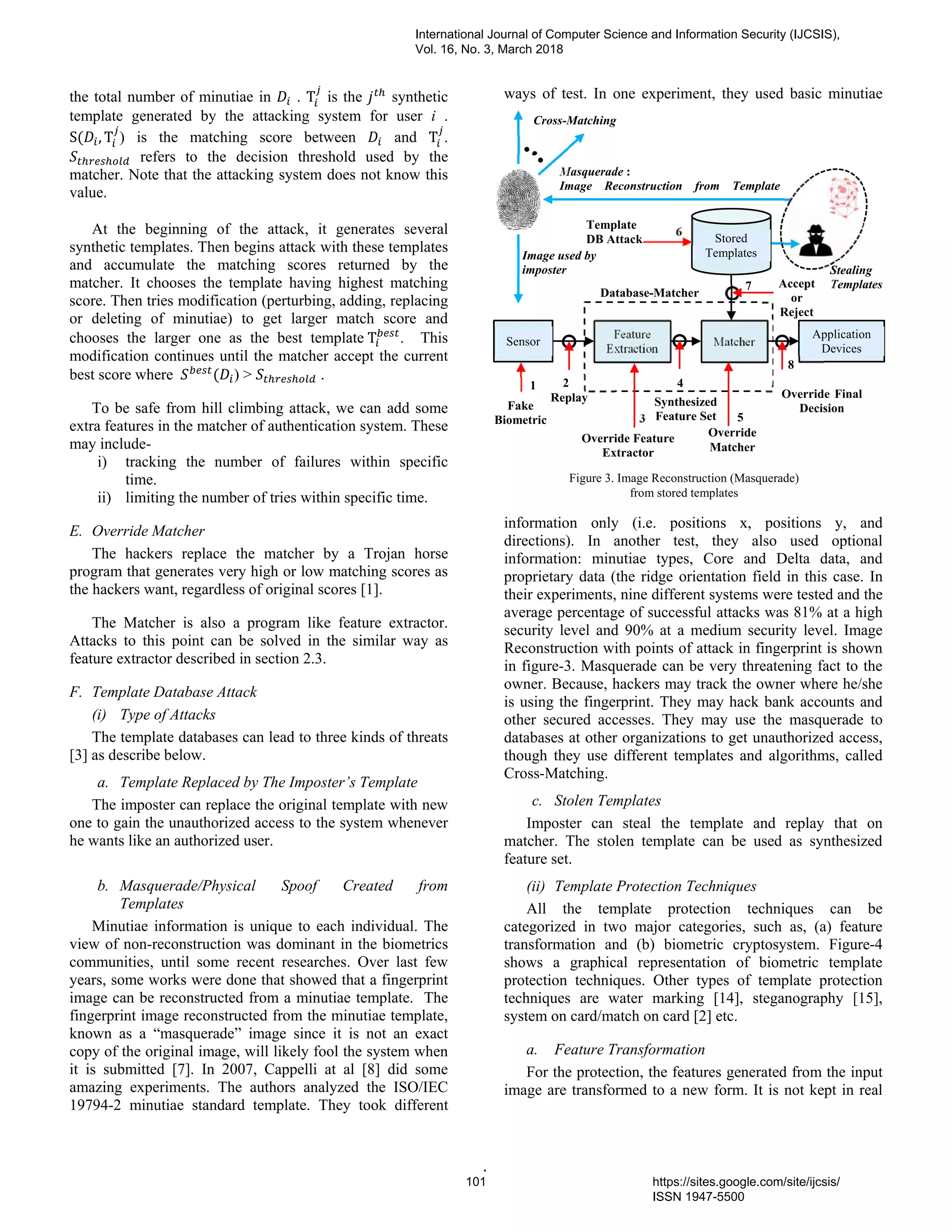 Vulnerabilities Of Fingerprint Authentication Systems And Their
