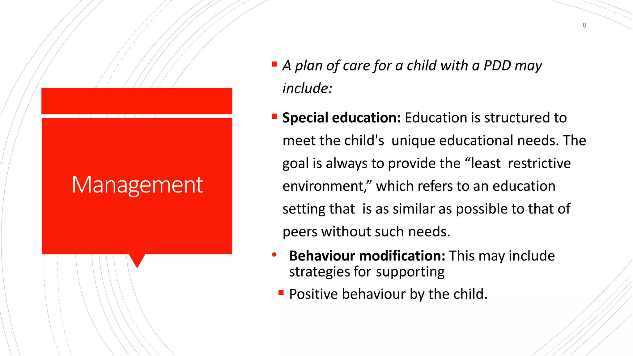 Pervasive Developmental Disorder | PPTX