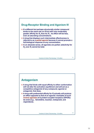 13 pharmacodynamics | PDF