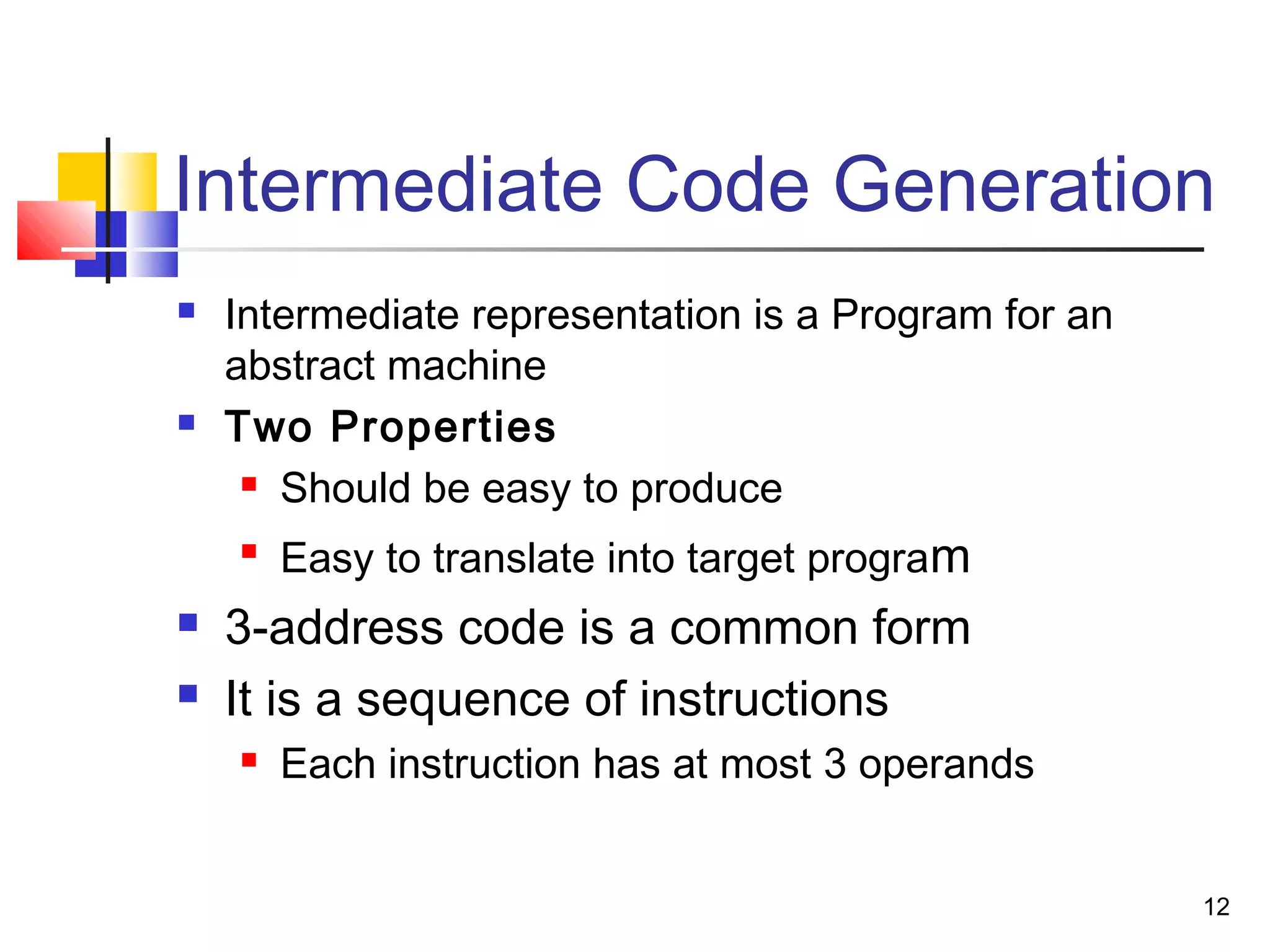 phases of a compiler | PPT