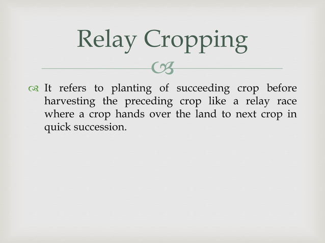 Plantation methods | PPTX