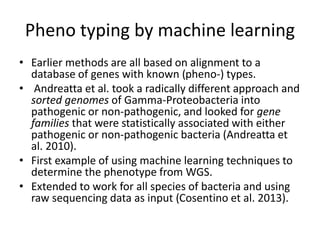 Web applications for rapid microbial taxonomy identification | PPT