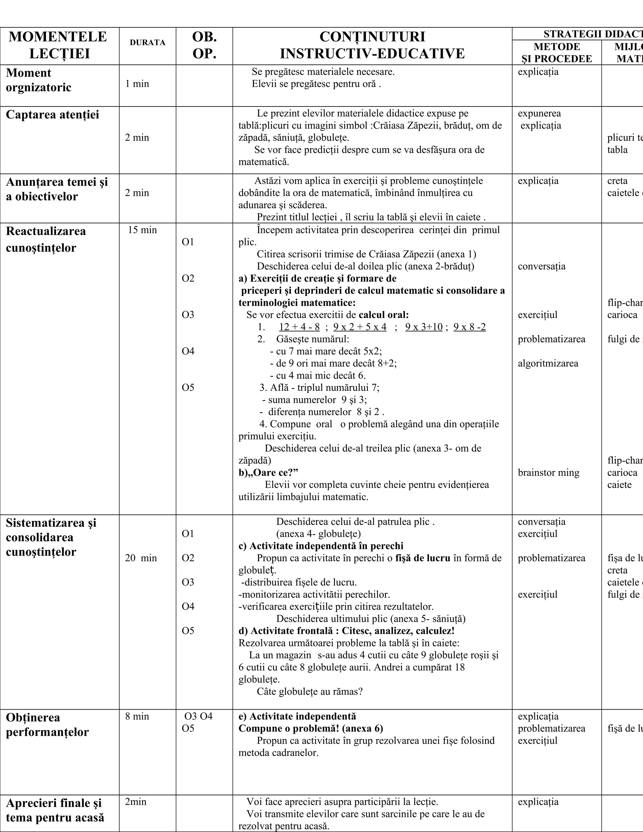 13 proiect didactic_matematica | DOC