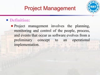 13_Project Management in software engineering | PPTX