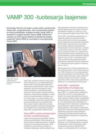 VAMP protection control-01-2016 Finland | PDF