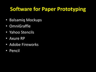 Prototyping | PPT