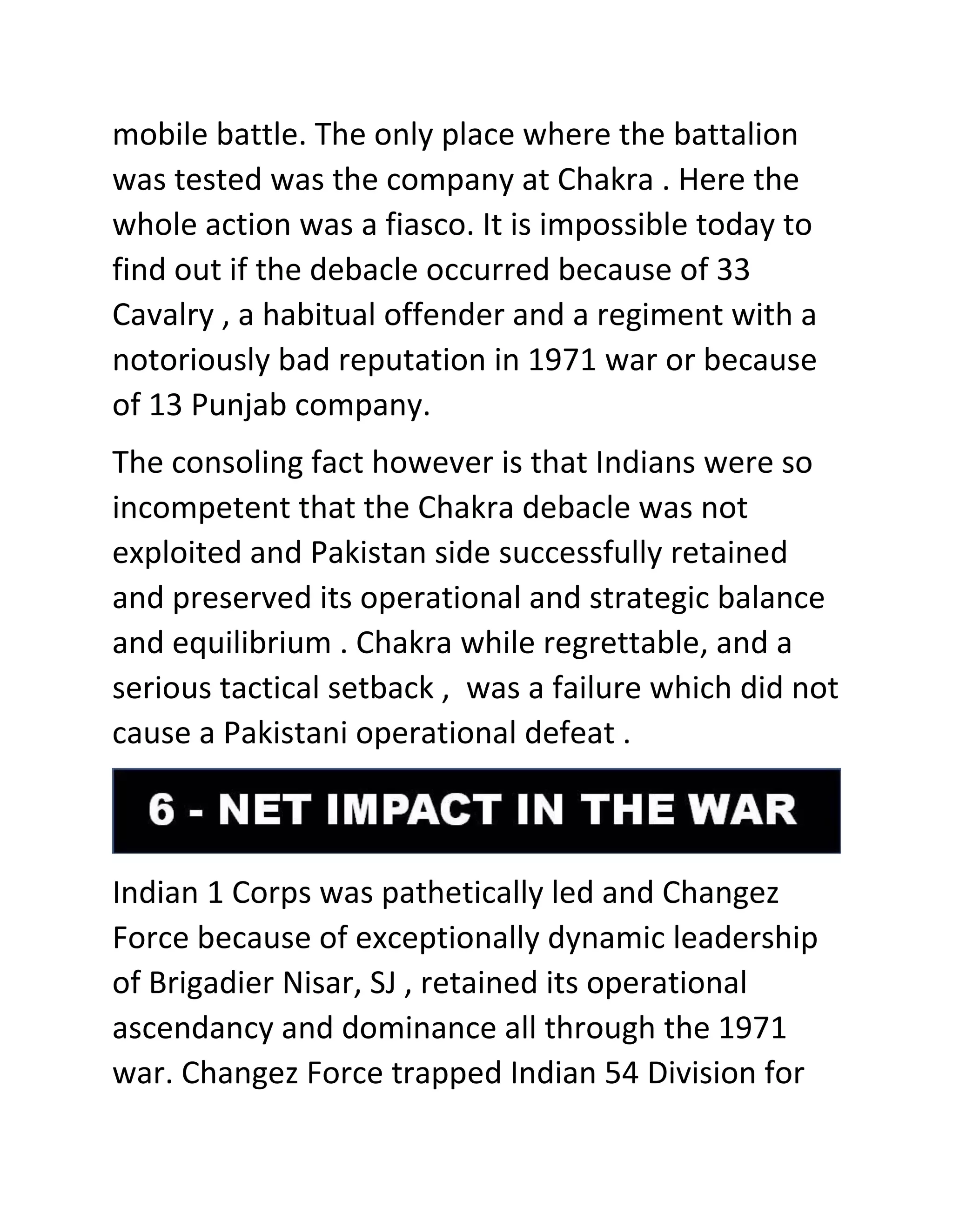 13 Punjab in 1971 war | PDF