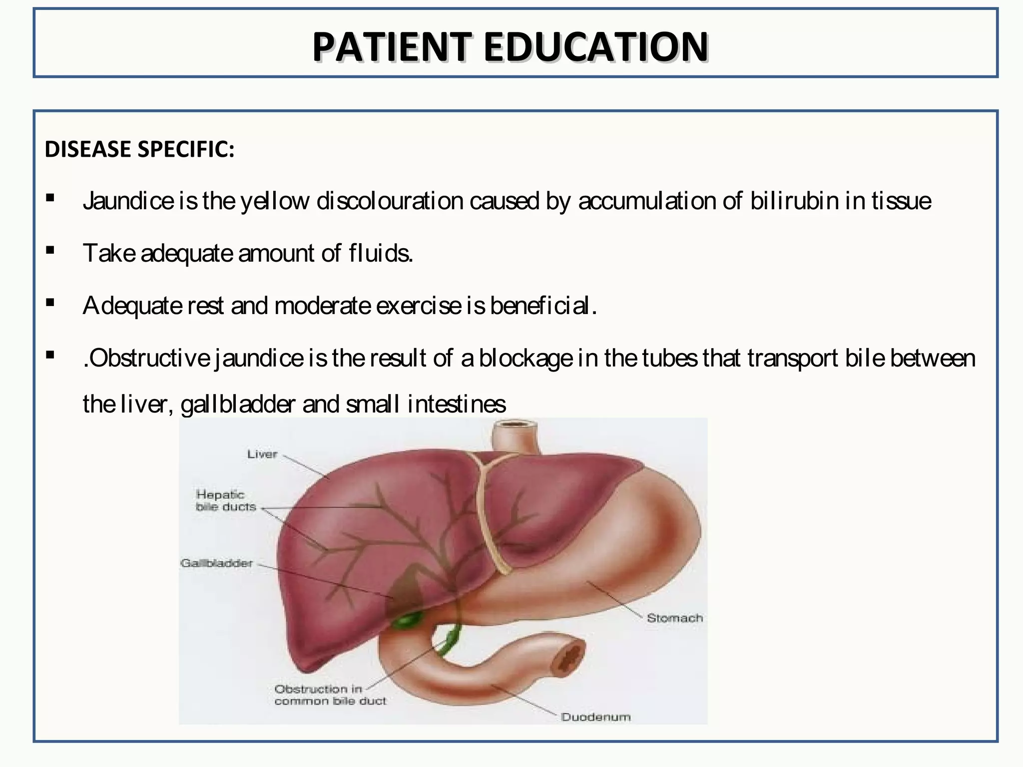 CASE PRESENTATION ON obstructive jaundice | PPT