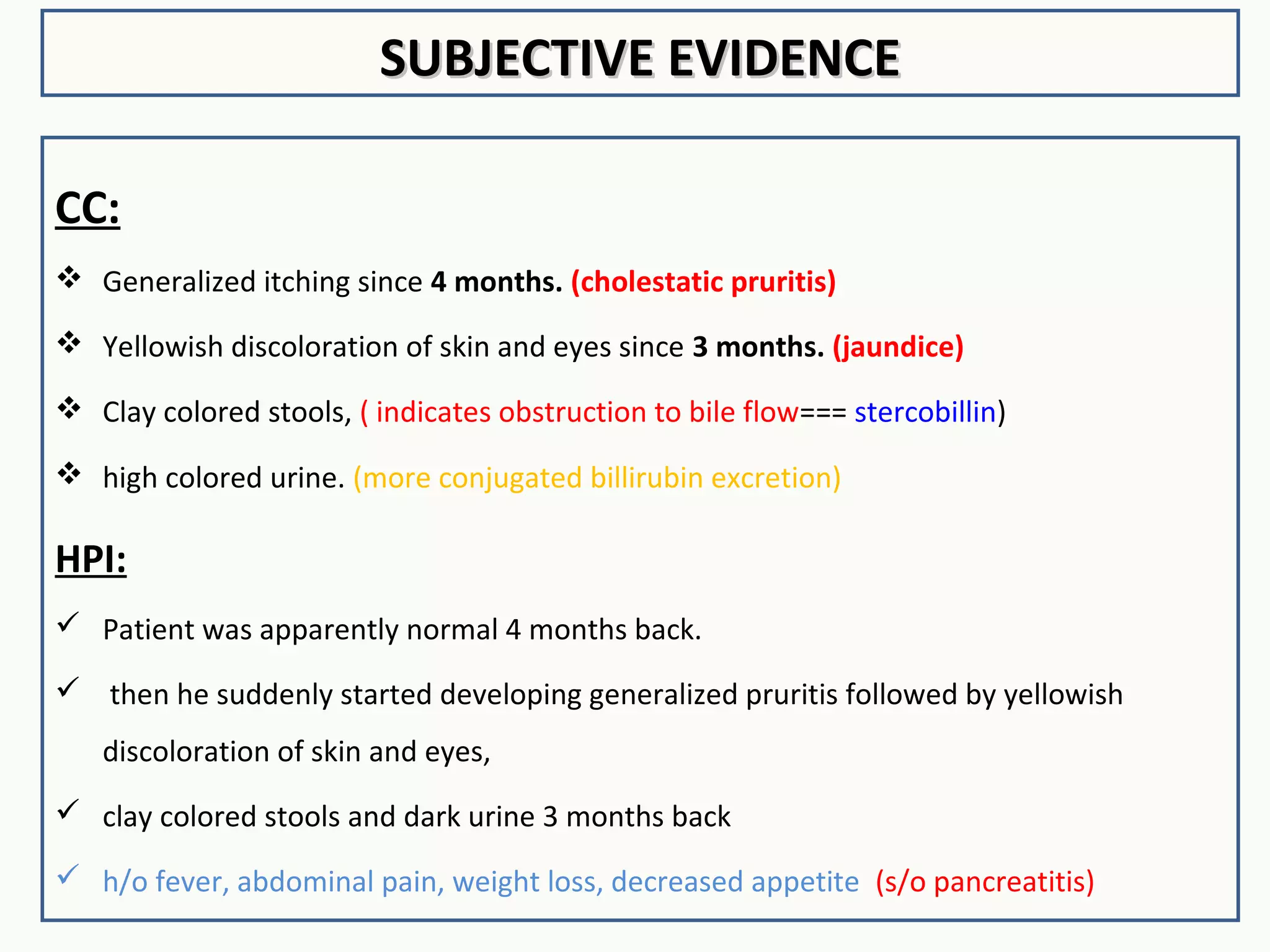 CASE PRESENTATION ON obstructive jaundice | PPT