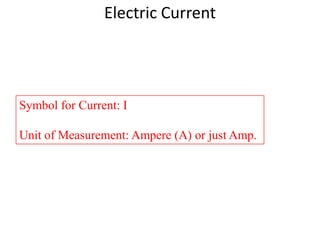 13 quantifying electricity 1 charge and current | PPT