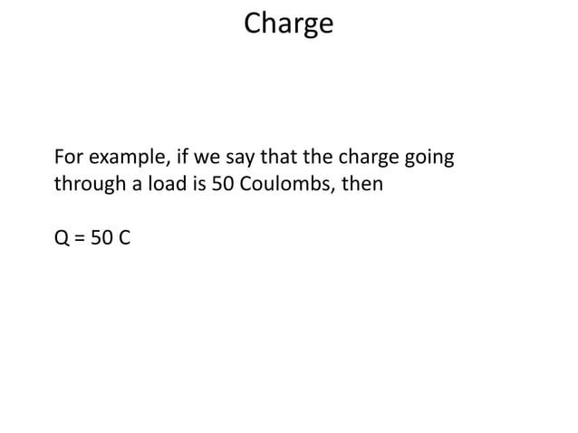 13 quantifying electricity 1 charge and current | PPT