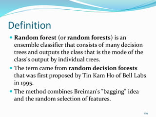 13 random forest | PPTX