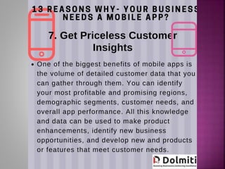 13 Reasons Why Your Business Needs A Mobile App | PPT