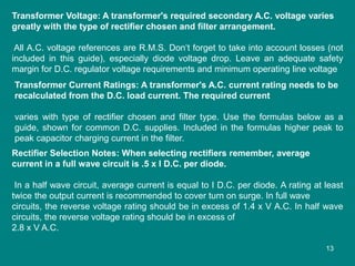 BASIC ELECTRONICS BASIC ELECTRONICSRectifier.ppt | Home Appliances ...