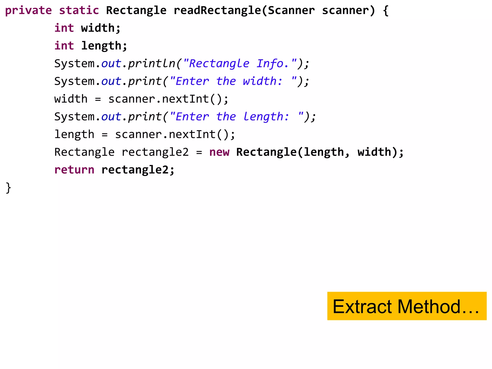 Refactoring Code By Clean Code Rules Ppt 7397