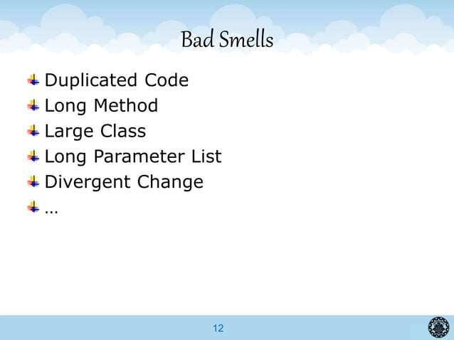 Refactoring Code By Clean Code Rules Ppt 6311