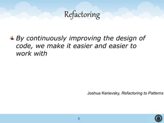 refactoring code by clean code rules | PPT