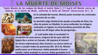 13 resurreccion de moises | PPTX