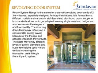 Revolving Door Systems | PDF