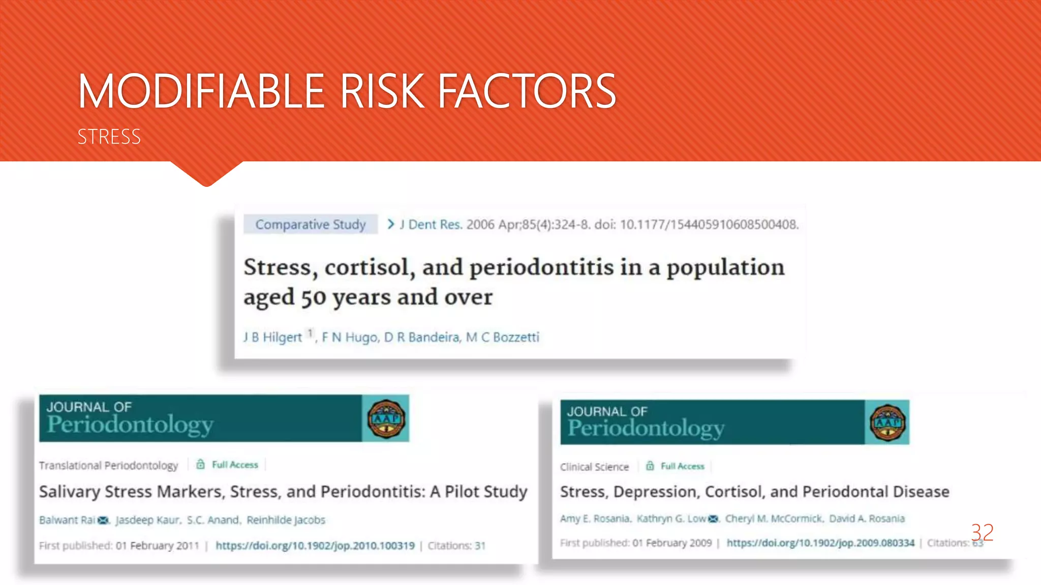 Risk factors for periodontal disease | PPTX