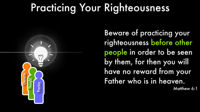 Practicing Your Righteousness | PDF | Christianity | Religion ...