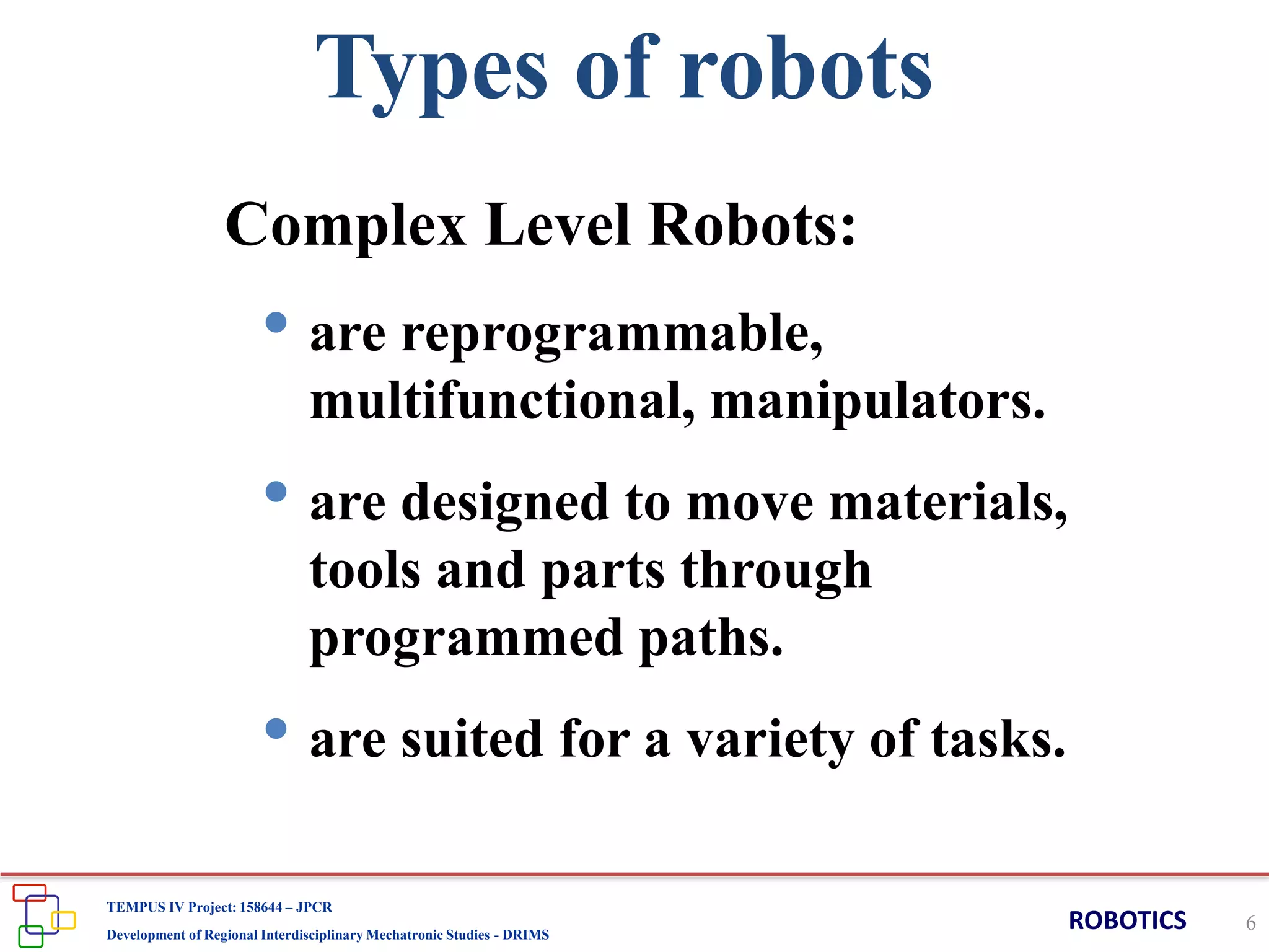 1_3 Robot kinds and parts.ppt