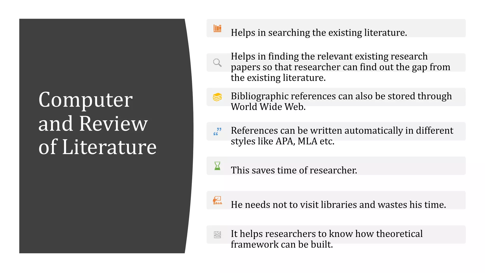 role of computer in research | PPTX