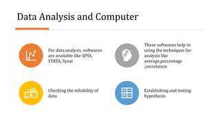 role of computer in research | PPTX