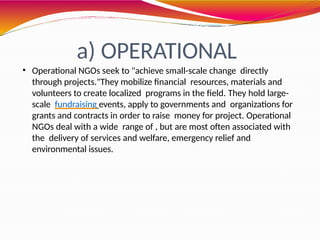 ROLE OF Non Governmental Organisations IN PUBLIC HEALTH | PPTX