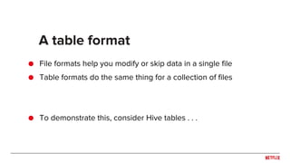 Apache Iceberg - A Table Format for Hige Analytic Datasets | PDF