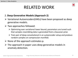 Image anomaly detection with generative adversarial networks | PDF