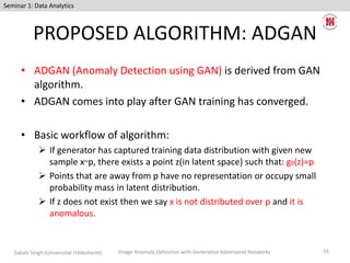 Image anomaly detection with generative adversarial networks | PDF