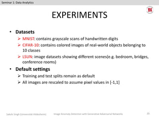 Image anomaly detection with generative adversarial networks | PDF