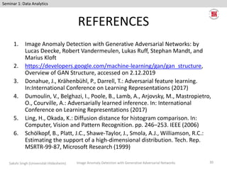 Image anomaly detection with generative adversarial networks | PDF