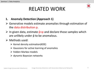 Image anomaly detection with generative adversarial networks | PDF