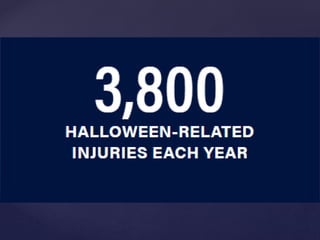 13 Scary Halloween Safety Facts | PPT