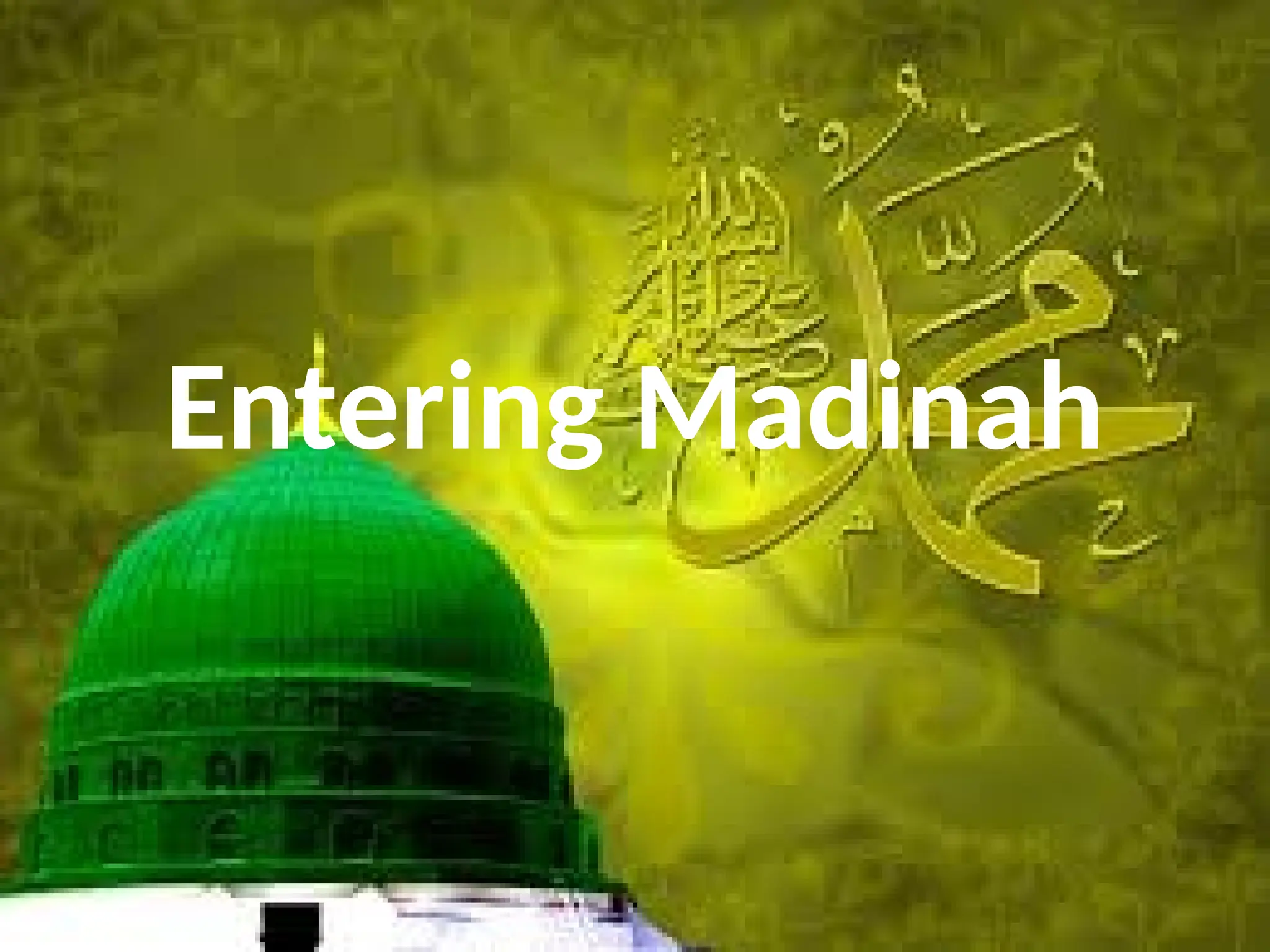 Life of Prophet Muhammad: SEERAH MADANI PERIOD | PPTX