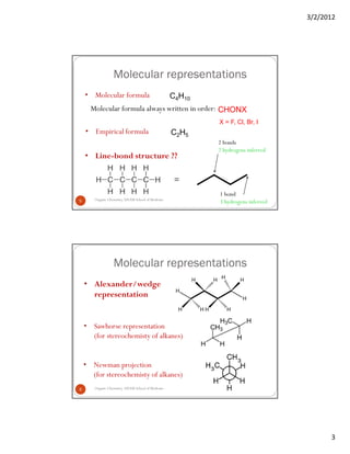 (13) session 13 molecular representations & nomenclature | PDF