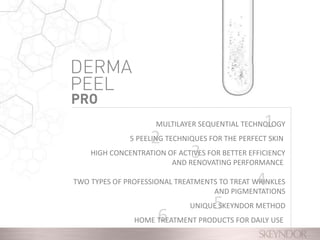 Dermapeel PRO, the first sequenced multi-layered peeling | PPT