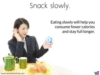 13 smart snacking tips | PPT