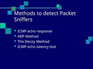 13_Sniffers.ppt presented by indian mans | PPT