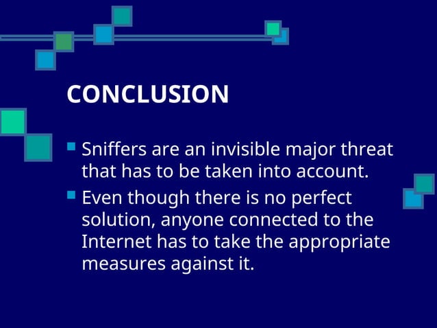 13_Sniffers.ppt presented by indian mans | PPT