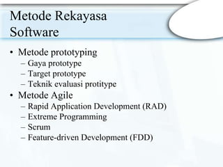 13 Software Engineering Model and Methods | PPT